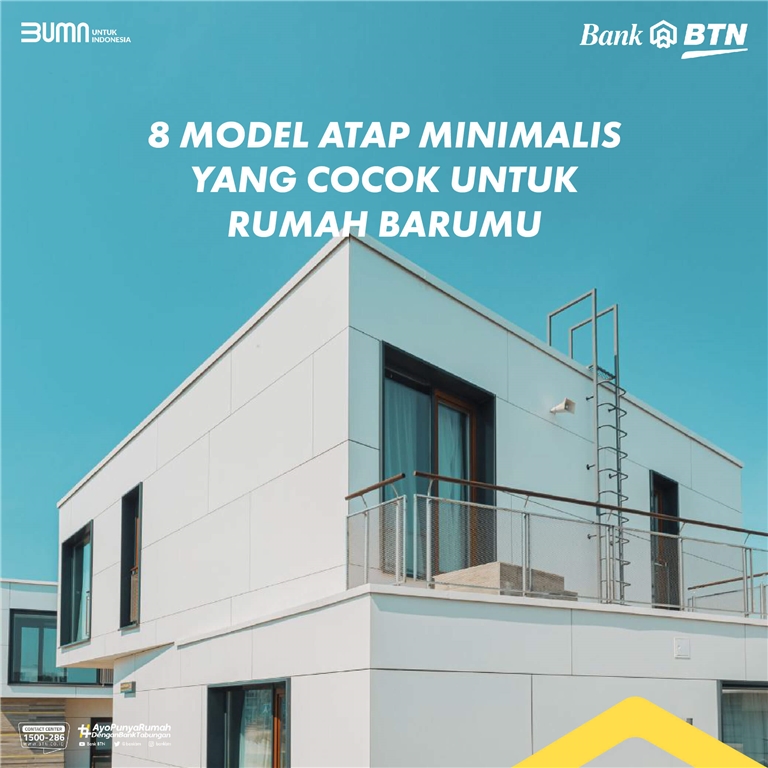 8 Inspirasi Model Atap Rumah Minimalis yang Elegan