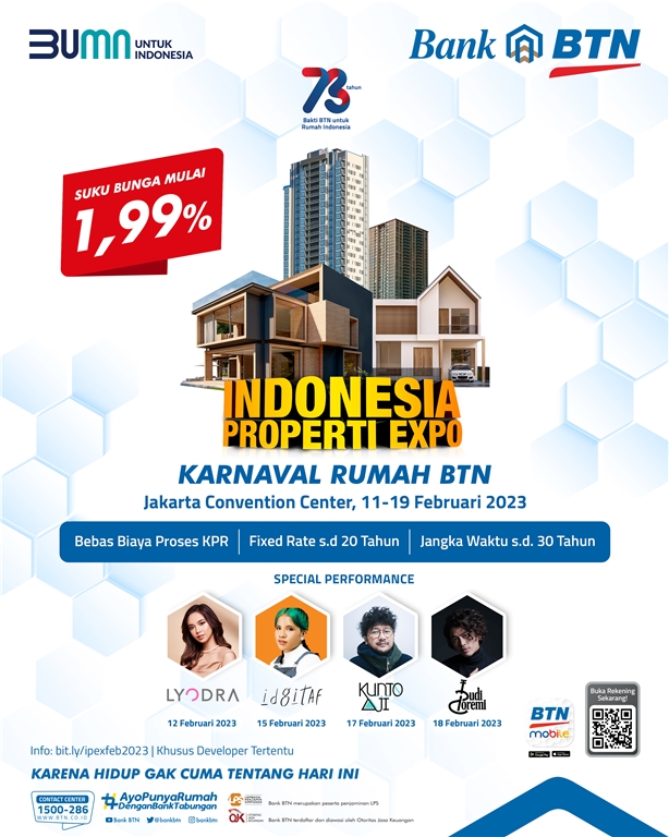 Indonesia Properti Expo (IPEX) Februari 2023