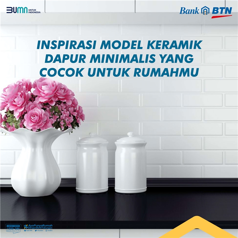 Inspirasi Model Keramik Dapur Minimalis yang Cocok untuk Rumahmu