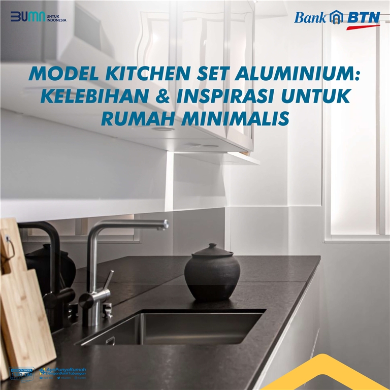 Inspirasi Bahan Kitchen Set Aluminium untuk Rumah Minimalis