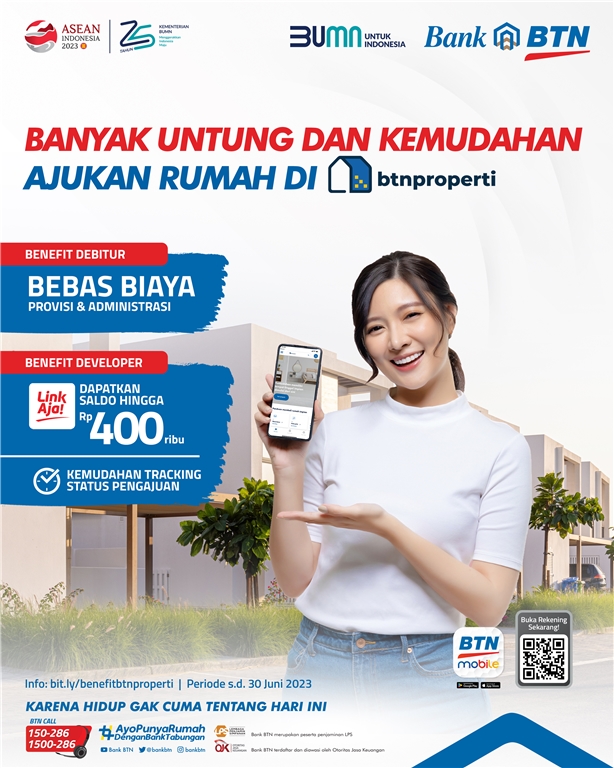 Pengajuan KPR Non Subsidi melalui BTN Properti for Developer