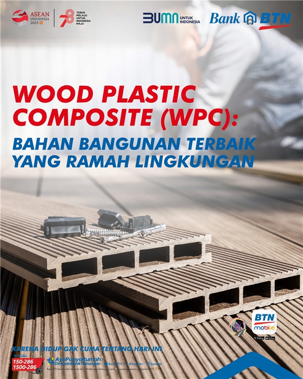 Wood Plastic Composite (WPC): Bahan Bangunan yang Ramah Lingkungan