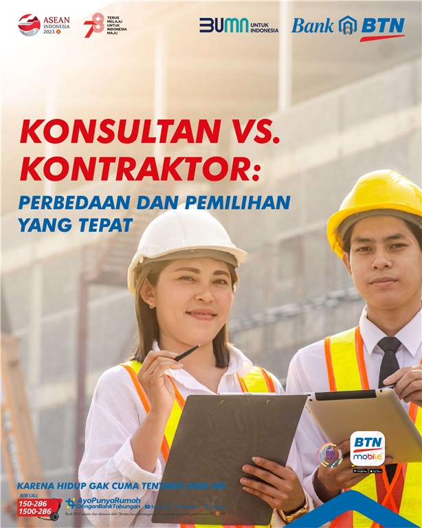 Perbedaan Konsultan dan Kontraktor serta Pemilihan yang Tepat