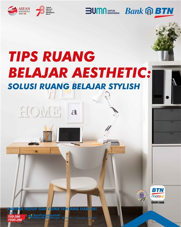 Tips Ruang Belajar Aesthetic: Solusi Ruang Belajar Stylish